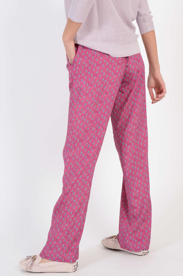 Le Sarte Pettegole Hose in Pink gemustert | GRUENER.AT